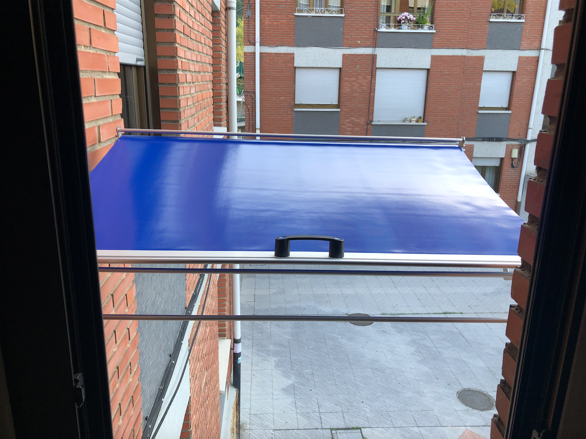 Tendedero Extensible con Toldo FLEXOMATIC - SOLINEXT TOLDOS